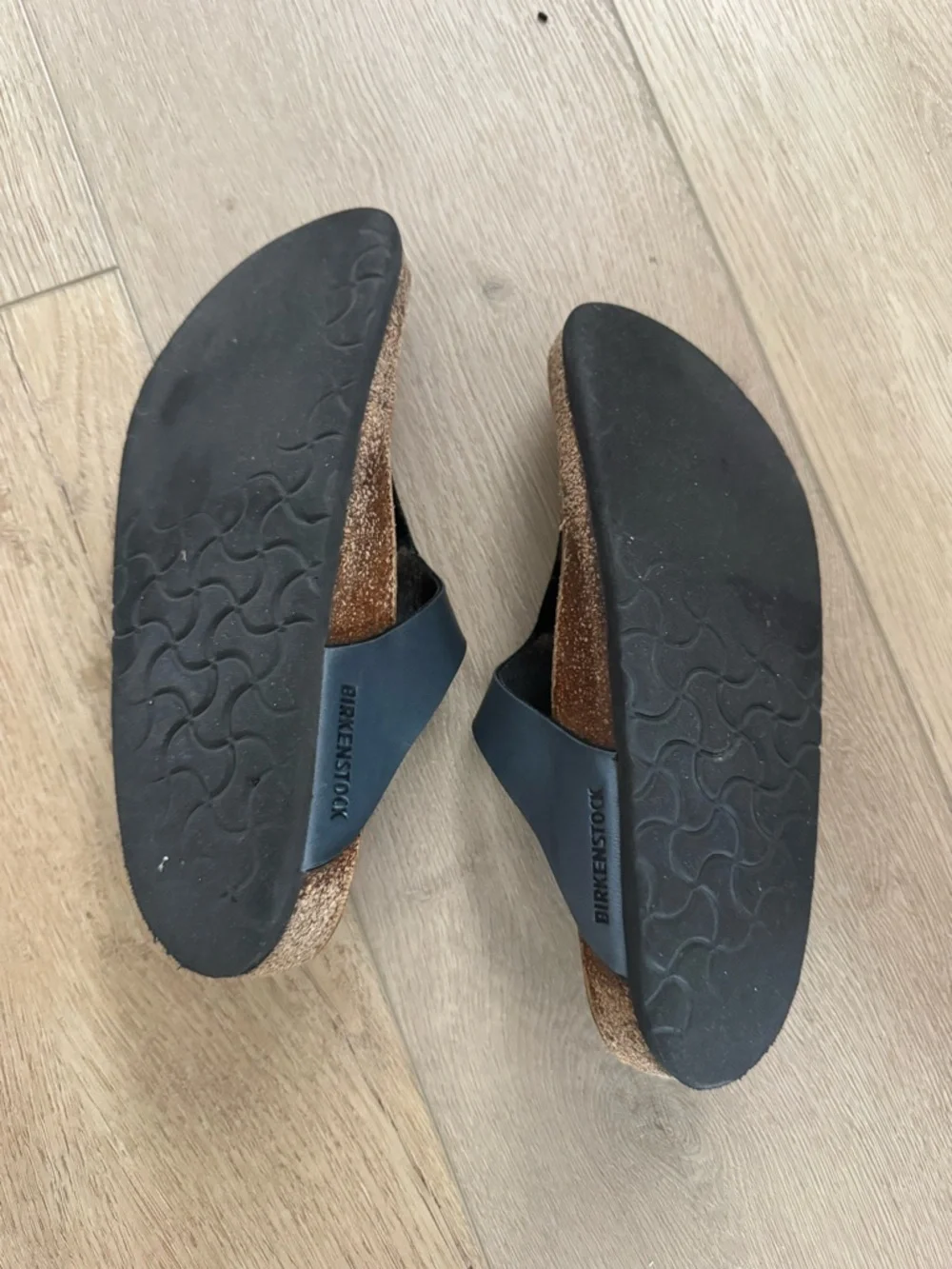 Birkenstock | Shoes | Birkenstock Gizeh Womens Irridescent Blue Gray ...